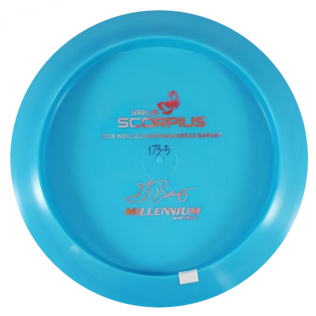 1.12 Scorpius BS -Gregg Barsby, Millennium Disc Golf Driver ...
